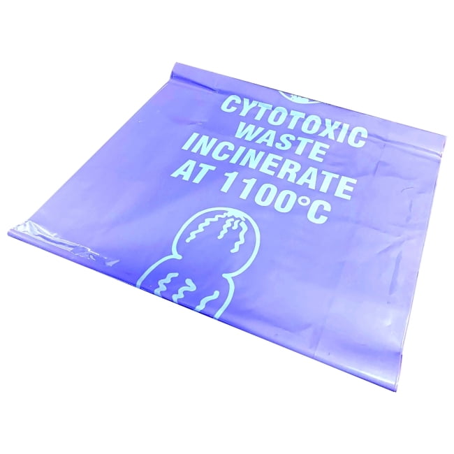 Cytotoxic Waste Bag 60 Litre Pack Of 50 - Hytex Healthcare