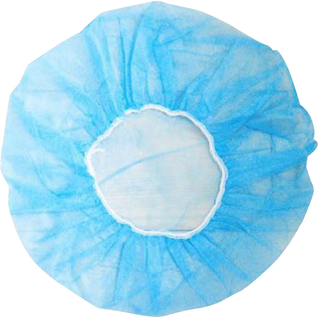 Task Medical Disposable Elastic Non Woven Bouffant Cap Blue Pack Of 100 ...