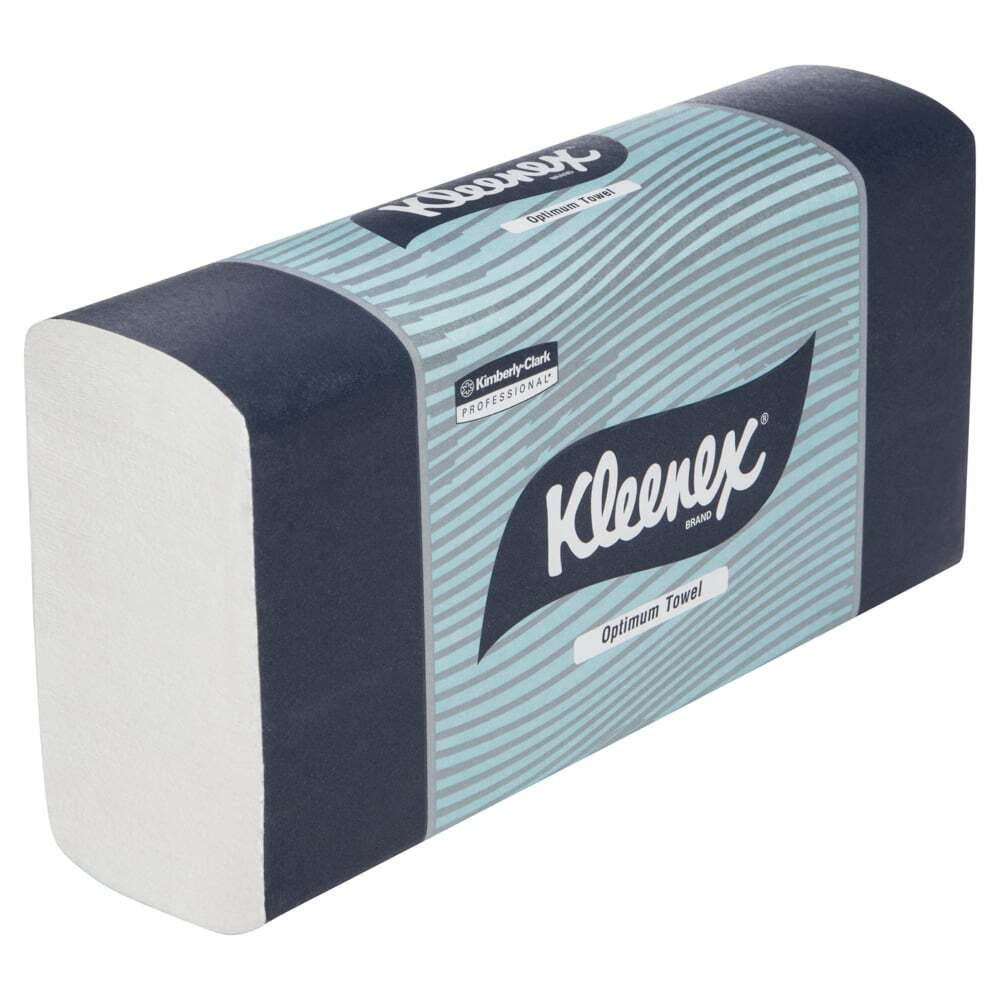 Kleenex Optimum Hand Towel 30.5x24cm 120 Sheet Carton of 20 - Hytex ...