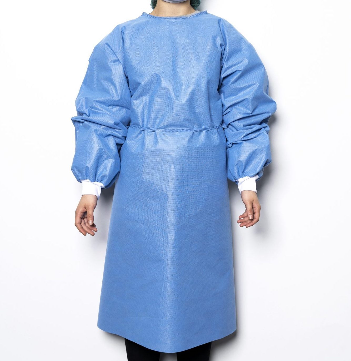 Softmed Level 2 Isolation Gowns Blue Medium Pack of 10 - Hytex Healthcare