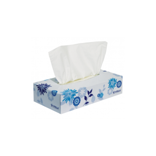 Stella 2 Ply 100 Sheet Virgin Facial Tissue 225NS Carton Of 48 | Hytex ...