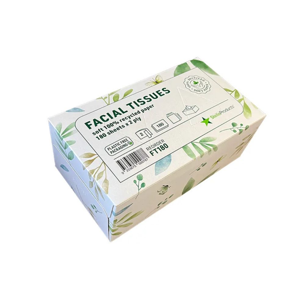Stella 2 Ply 180 Sheet Facial Tissue FT180 Carton Of 24 | Hytex Healthcare
