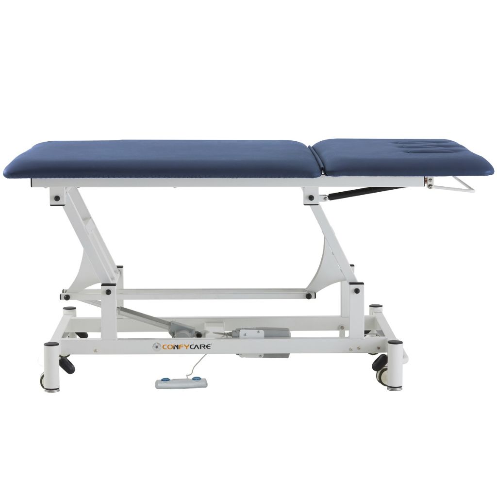 Pacific Medical 2 Section Electric Hi Lo Neurological Couch BoBath Navy ...