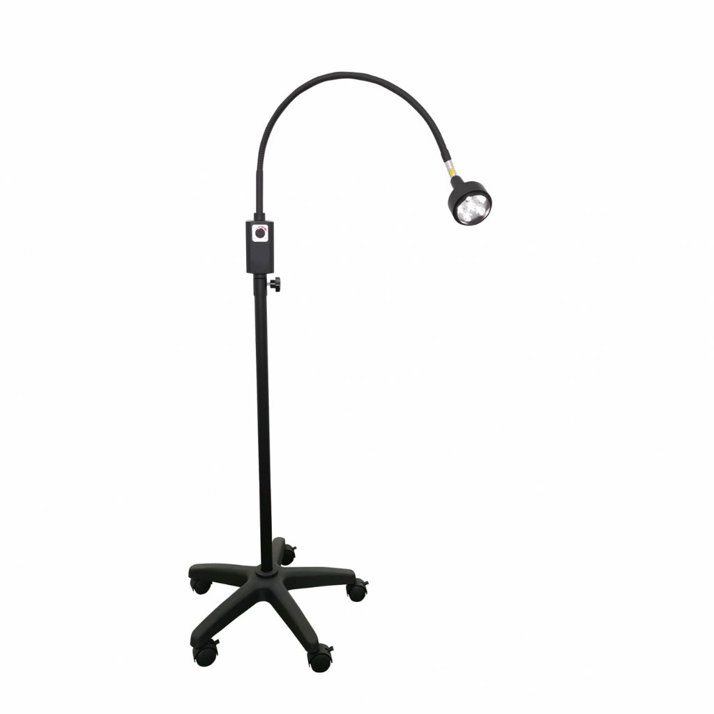 Pacific Medical 6W LED Examination Light Black Including Mobile Base ...