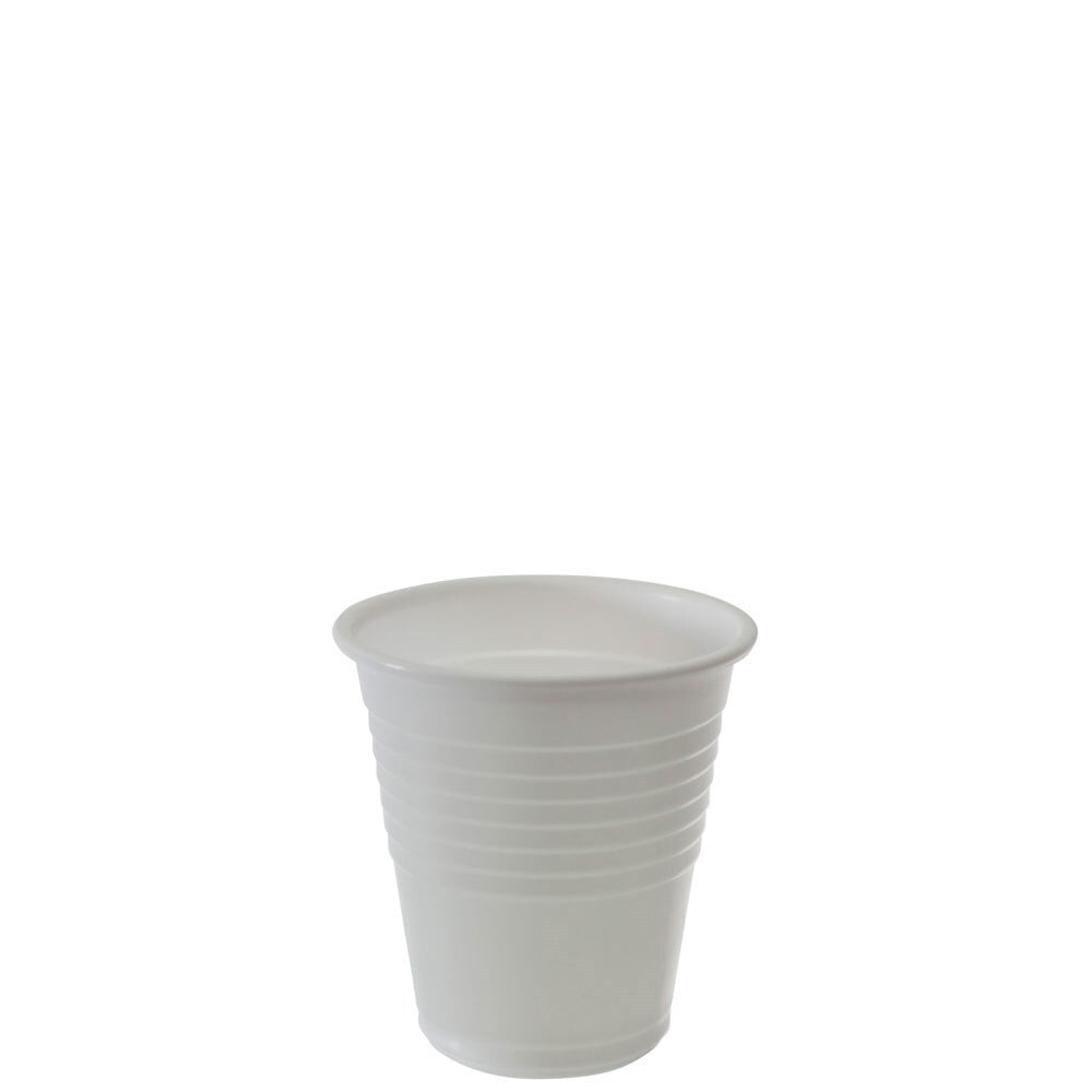 Capri Plastic Cup White 180ml Carton Of 1000 - Hytex Healthcare