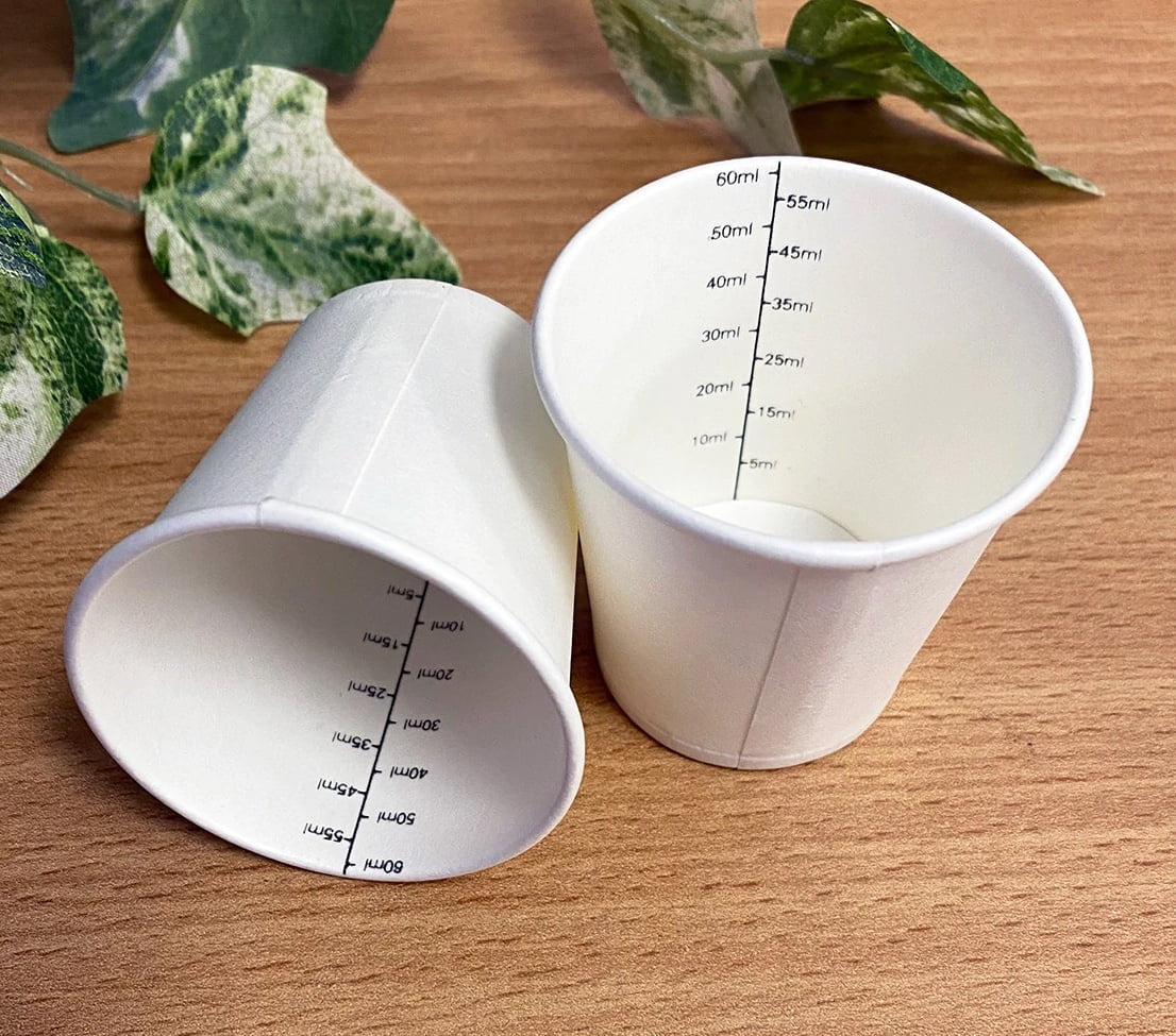 Recyclable Paper Medicine Cups 60ml Carton of 2000 - Hytex Healthcare