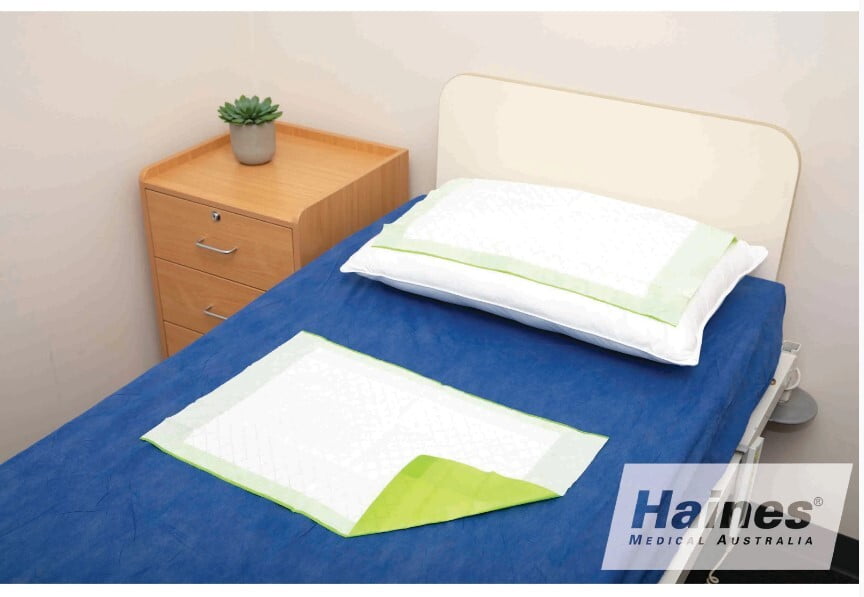 Haines Greeny Compostable Underpad 60x40cm Carton Of 250 - Hytex Healthcare