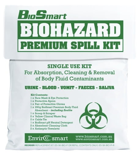 BioSmart Biohazard Premium Single Use Spill Kit - Hytex Healthcare