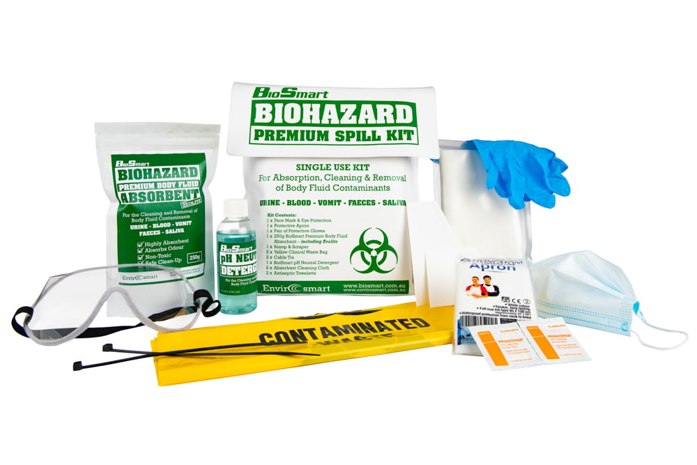 BioSmart Biohazard Premium Single Use Spill Kit Refill Only - Hytex ...