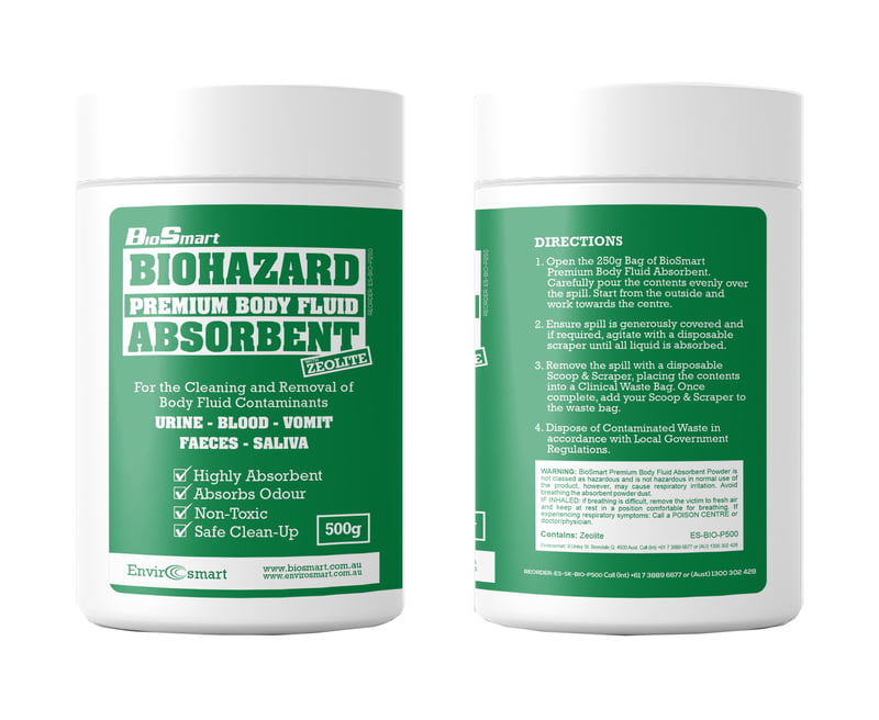 BioSmart Premium Body Fluid Absorbent 500g - Hytex Healthcare