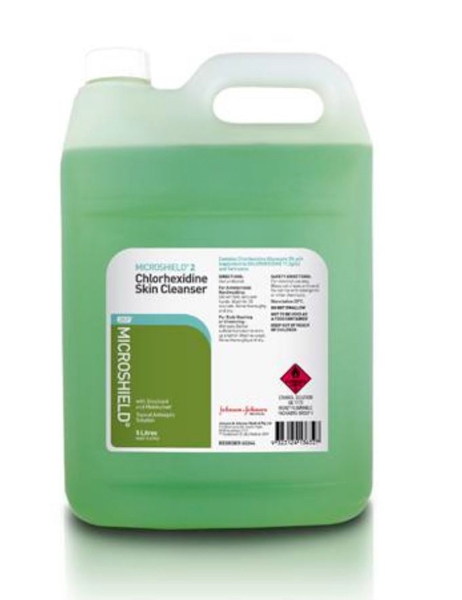 Microshield 2 Chlorhexidine Skin Cleanser 5 Litre - Hytex Healthcare