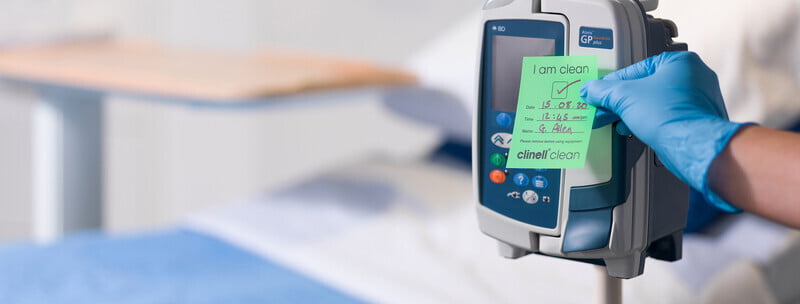 Clinell Clean Indicator Notes Green Pack of 4x 250 Sheet Notepads ...