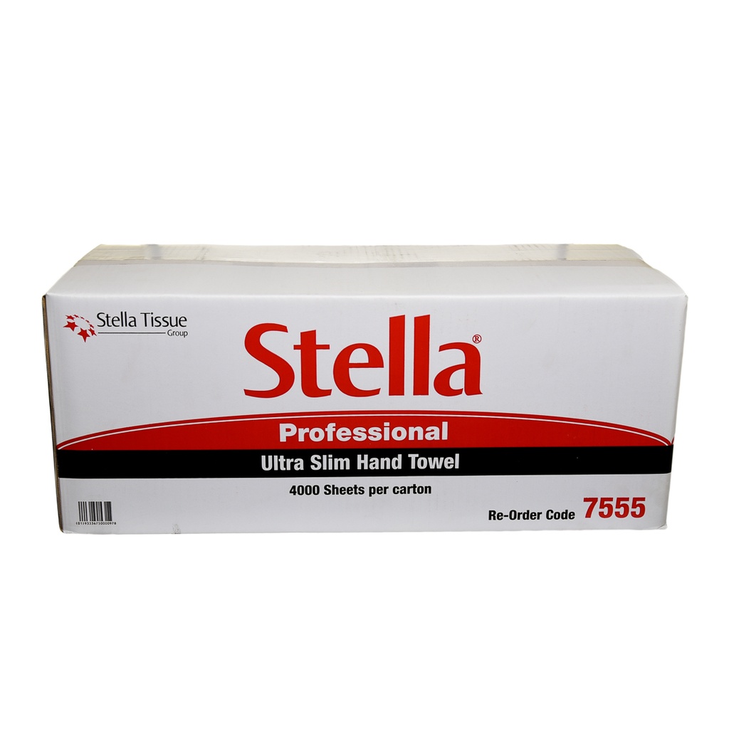 Stella Professional Ultrafold Hand Towel 1 Ply 4000 Sheets 7555 | Hytex Healthcare